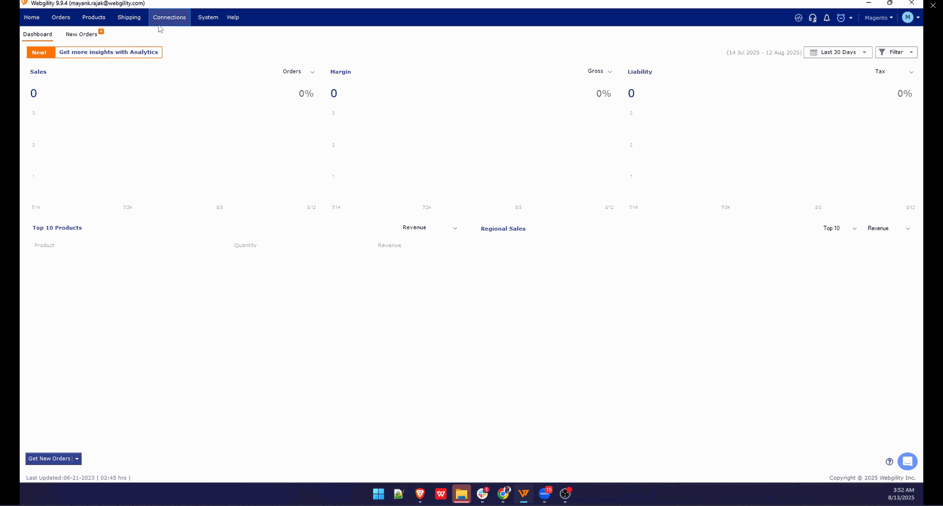 How to Connect Webgility Desktop to QuickBooks Online