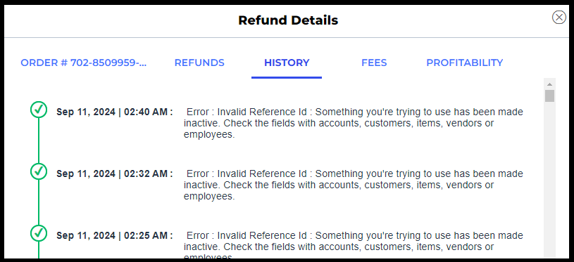 Error: Invalid Reference ID: Something you're trying to use has been ...