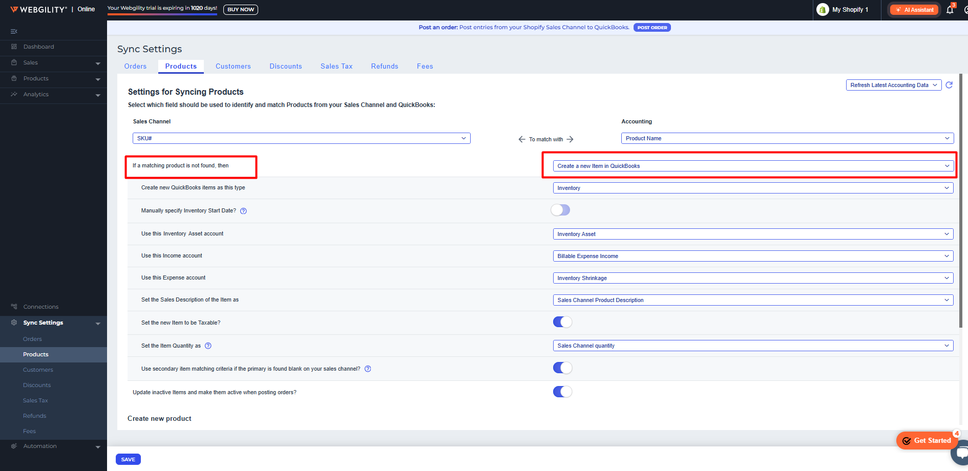 Product Setup & Overview