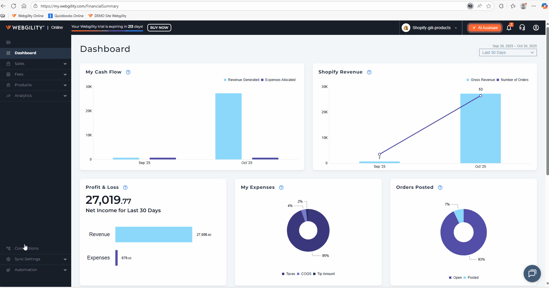 Get Started with Webgility Online